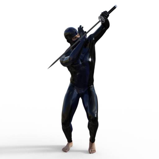 Superhero Action Pose